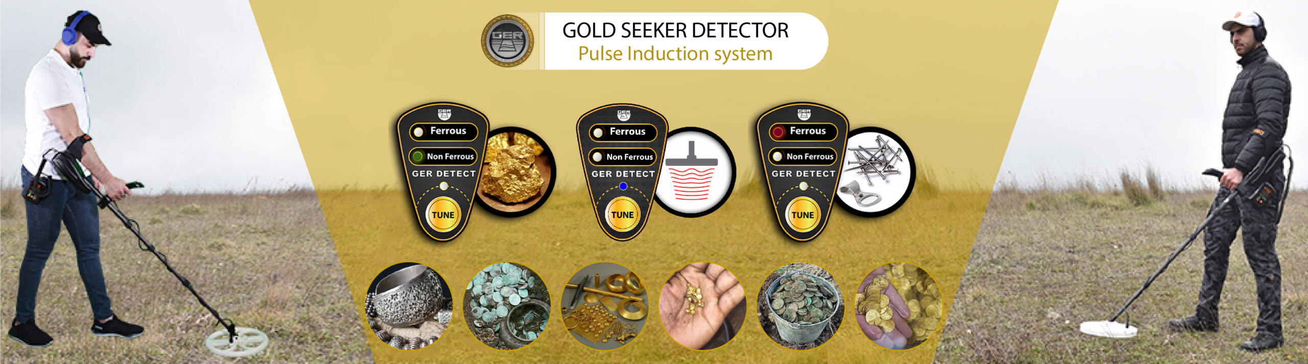 GOLD SEEKER DETECTOR | www.gold-hunter.gr