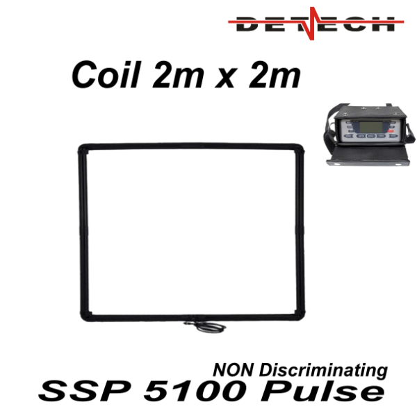DETECH Pulse Coil 2m x 2m Χωρις Διαχωρισμο SSP 5100 pulse | www.gold ...